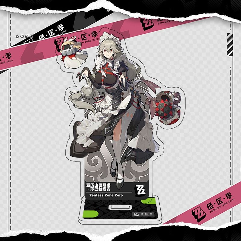 Tượng Standee mica game Zenless Zone Zero – T69 Shop