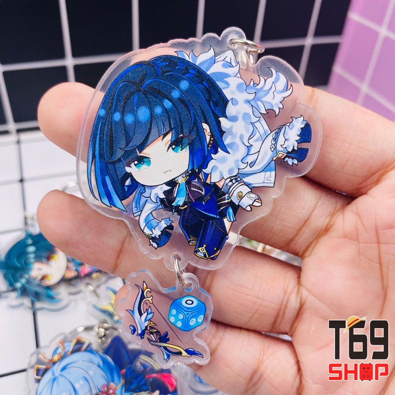 Móc khóa mica game Genshin Impact - Nhóm 11 – T69 Shop