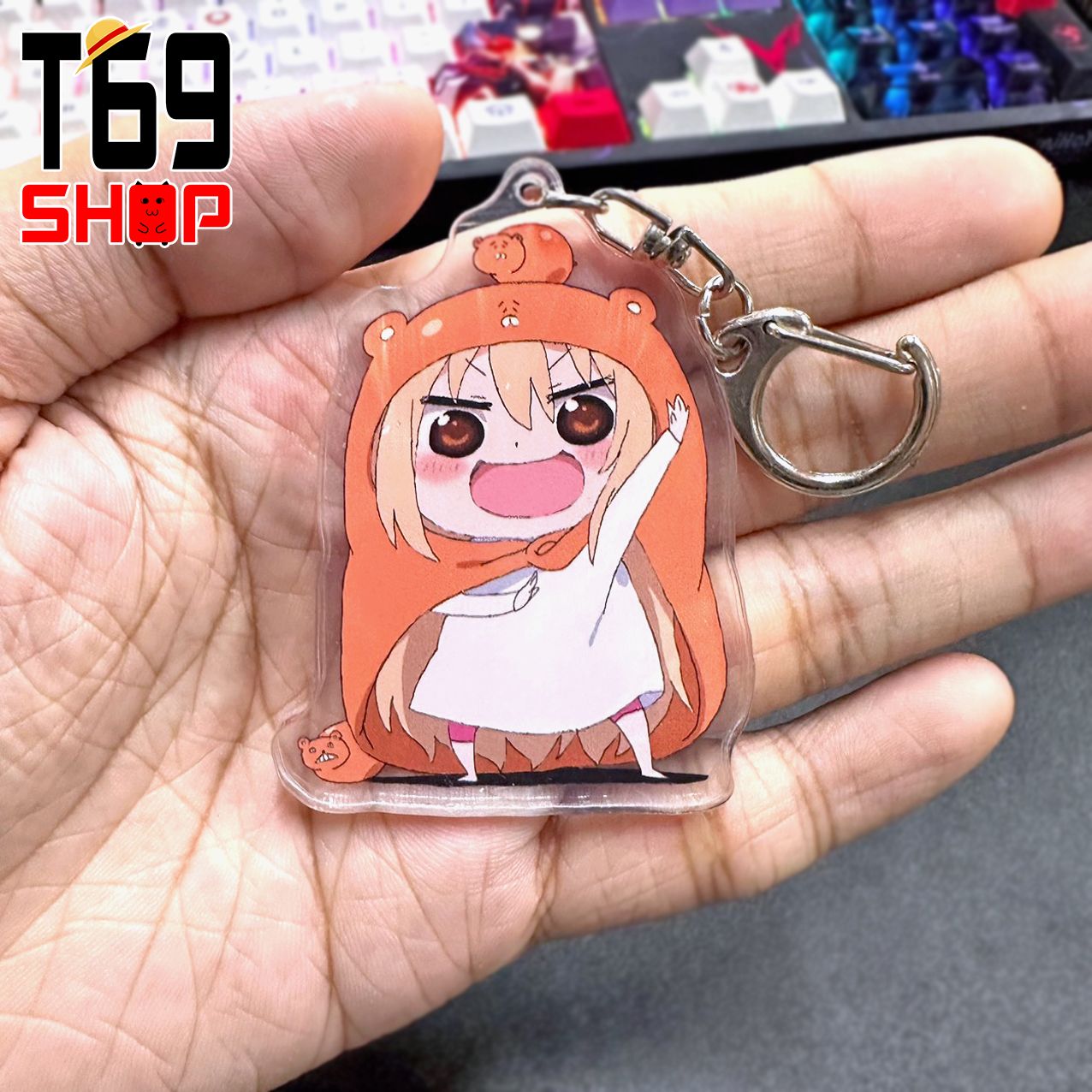 Móc khóa mica Umaru - anime Himouto! Umaru-chan – T69 Shop