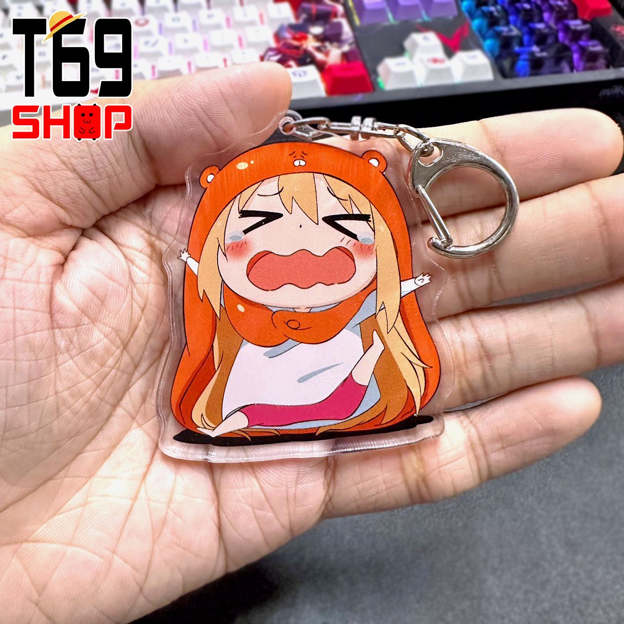 Móc khóa mica Umaru - anime Himouto! Umaru-chan – T69 Shop