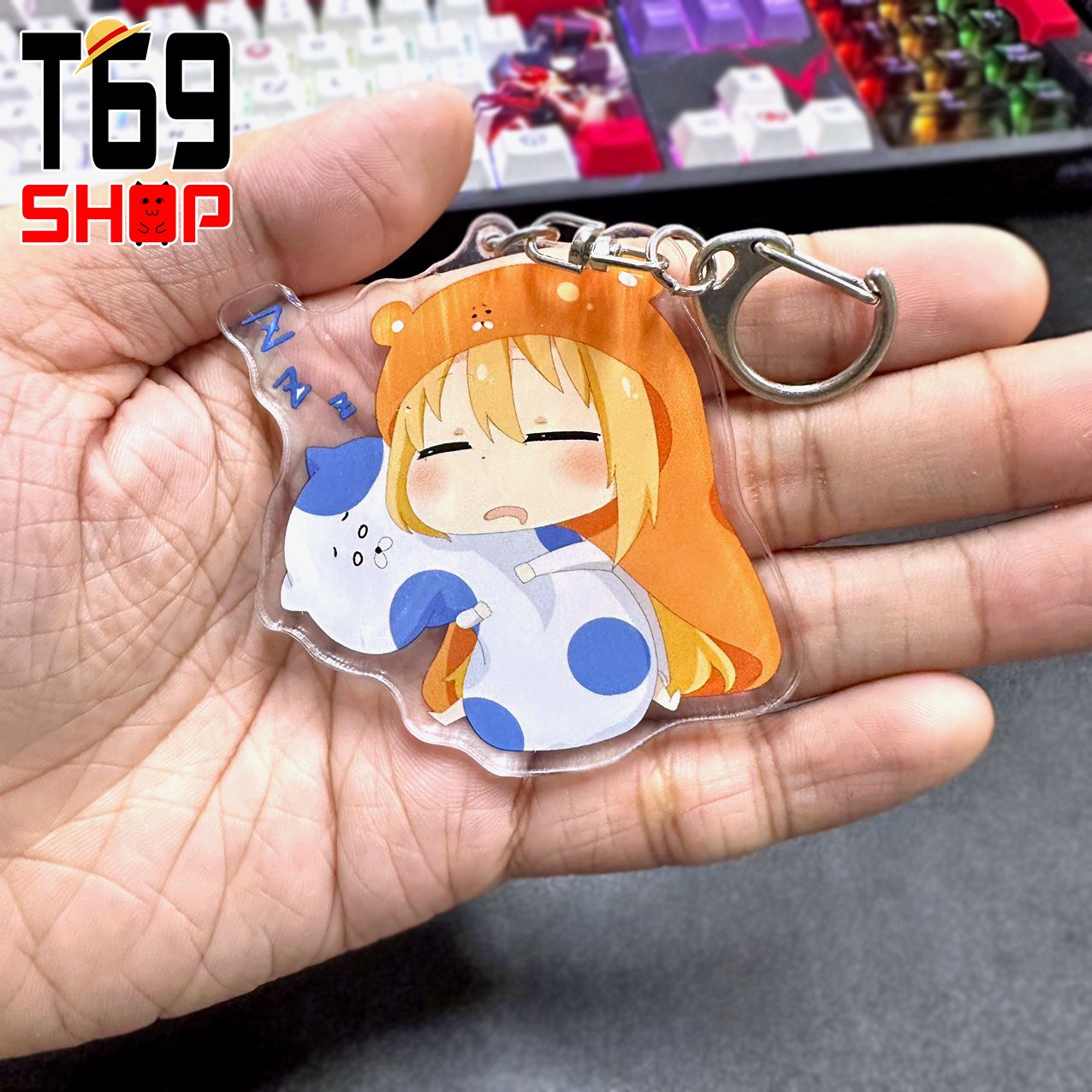 Móc khóa mica Umaru - anime Himouto! Umaru-chan – T69 Shop