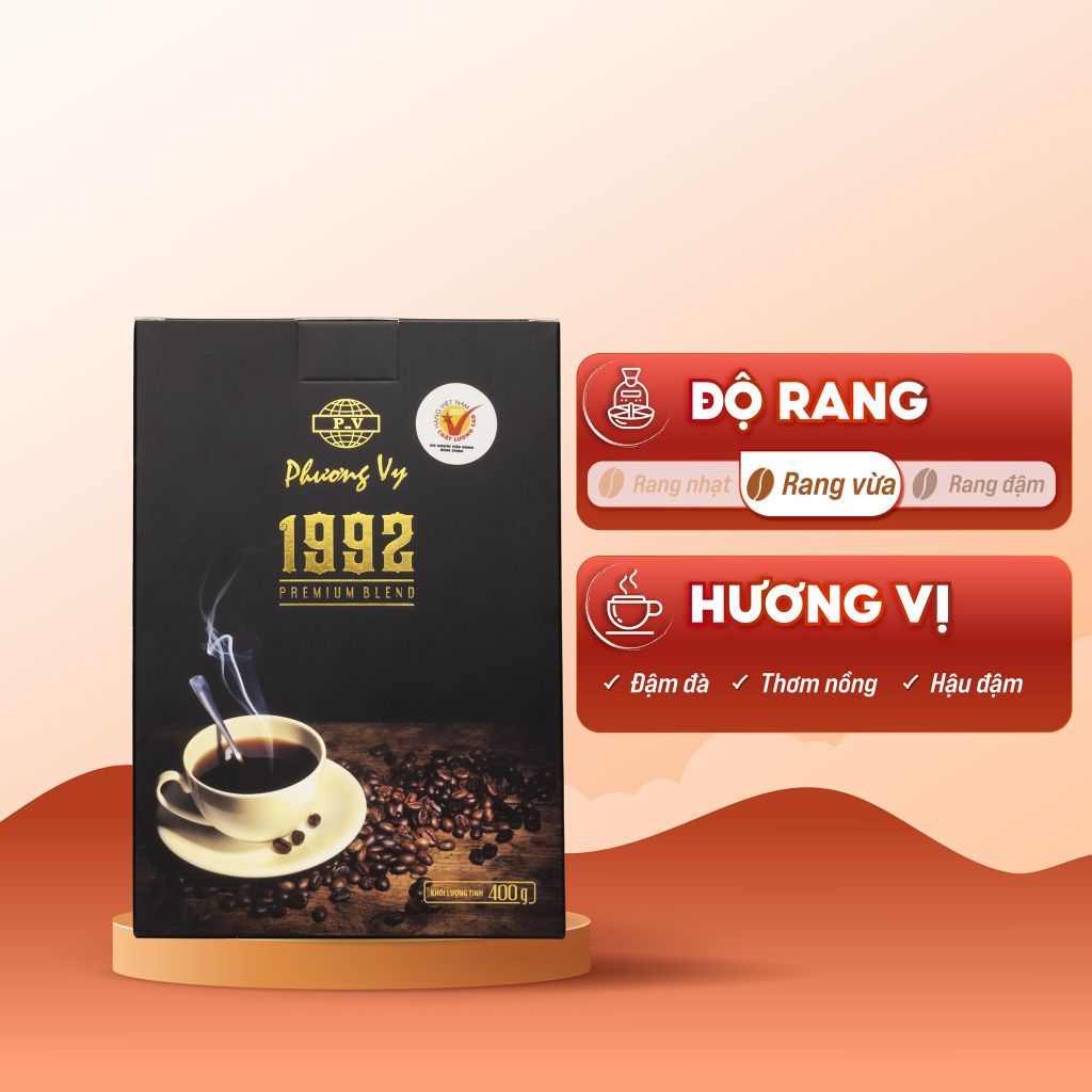 Cà phê truyền thống 1992 Premium Blend - Phương Vy Coffee