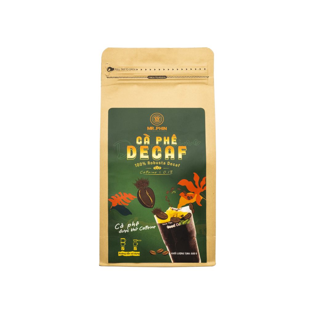Cà Phê Decaf Robusta 500g - Mr. Phin