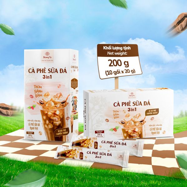 Cà Phê Hòa Tan Sữa Đá 3in1 - Phương Vy Coffee