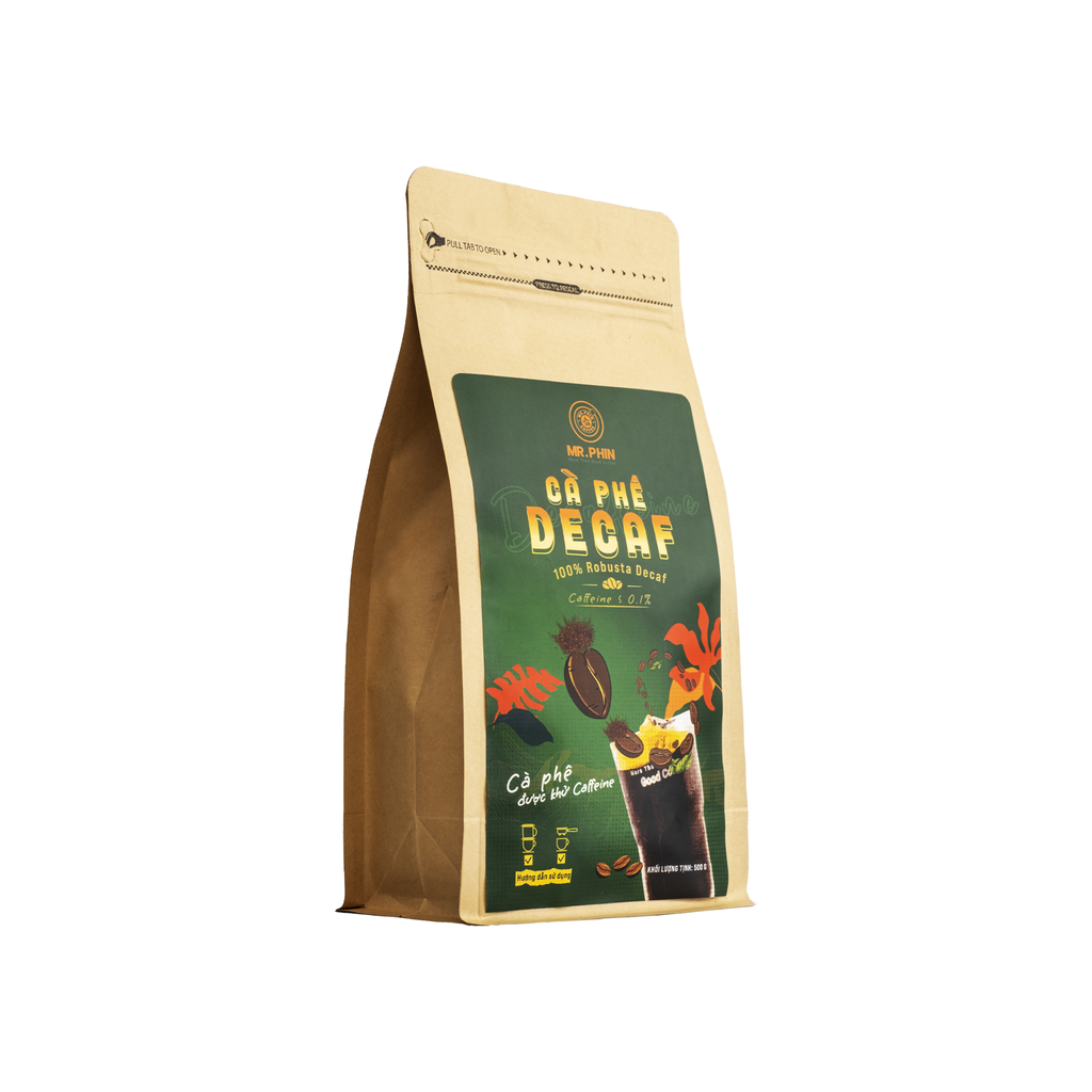 Cà Phê Decaf Robusta 500g - Mr. Phin