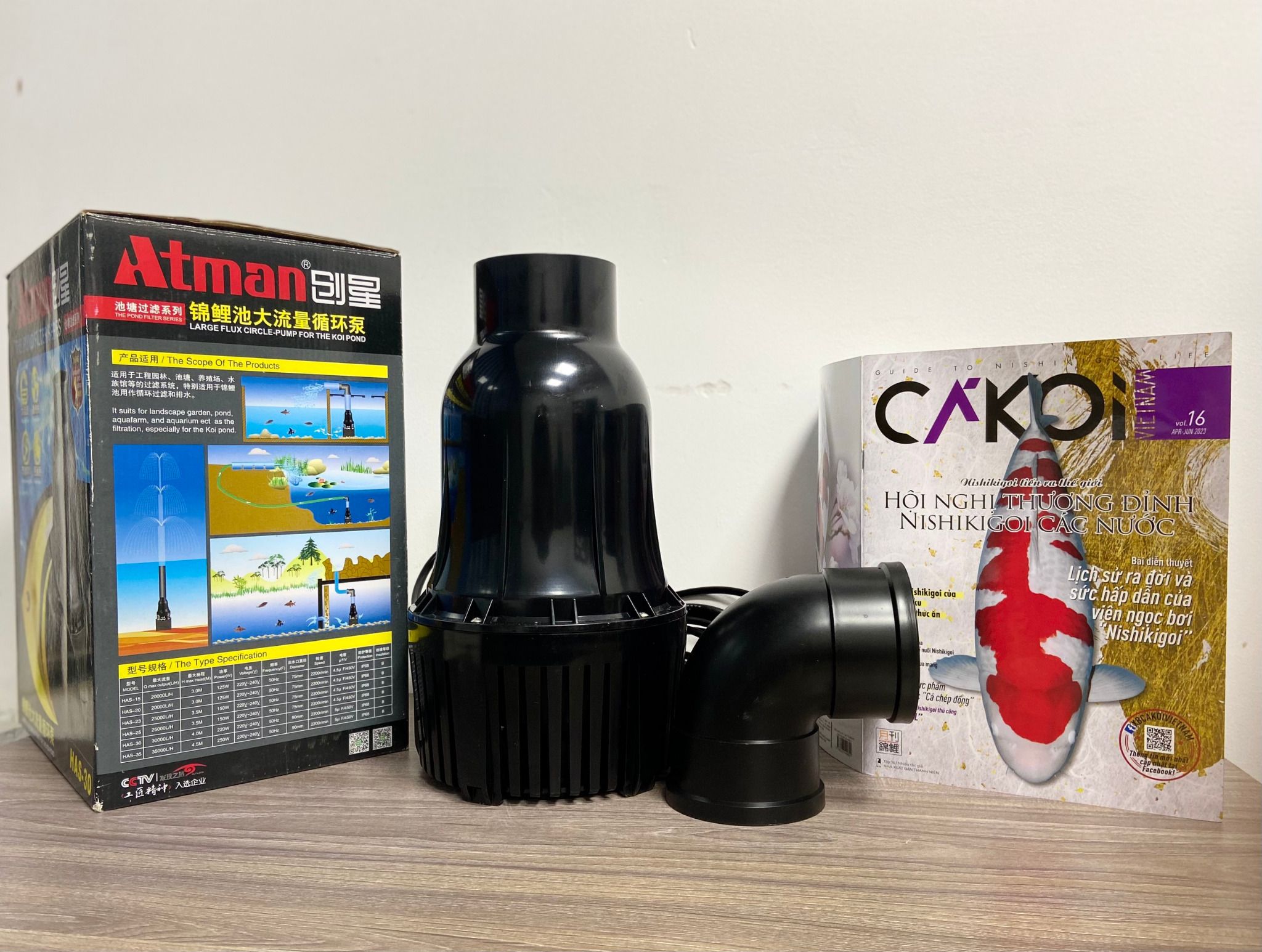 Máy Bơm Atman - HA/HAS 20(125W),bơm đẩy, luồng hồ cá – CÔNG TY CỔ PHẦN ...