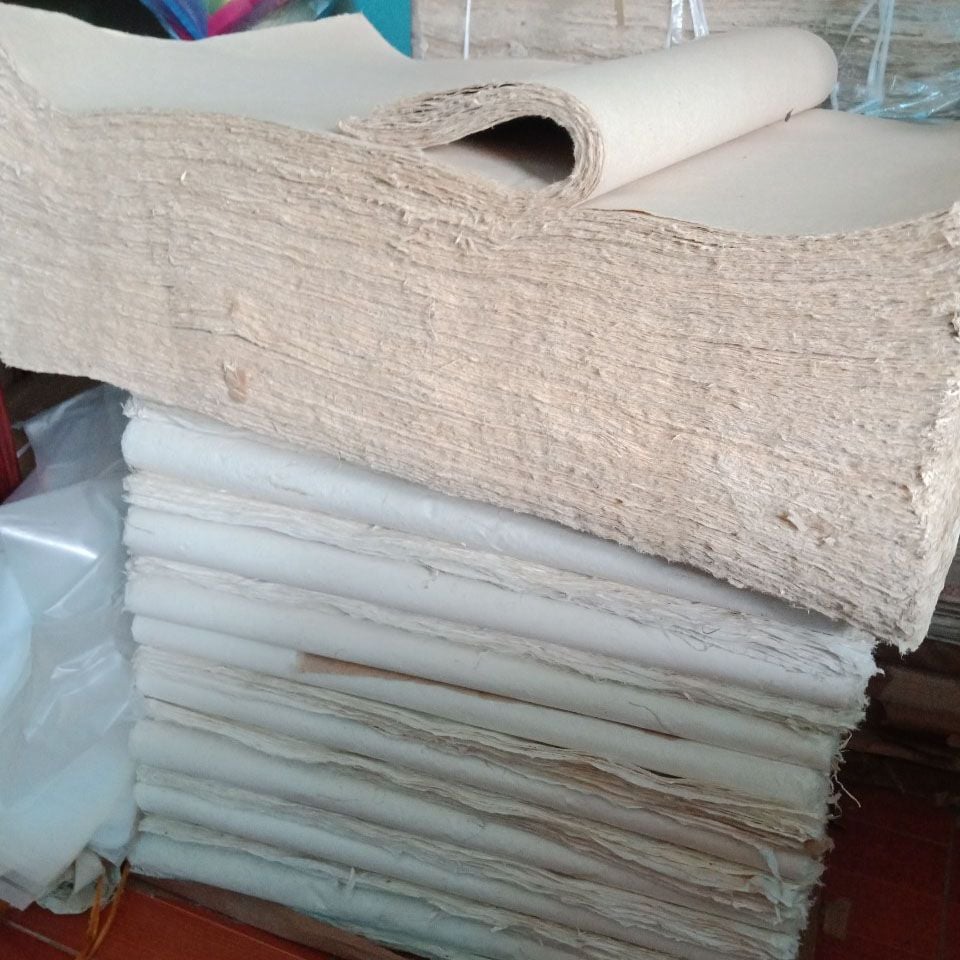 Giấy Dó (Nhiều Cỡ) – Thư Pháp Dụng Phẩm
