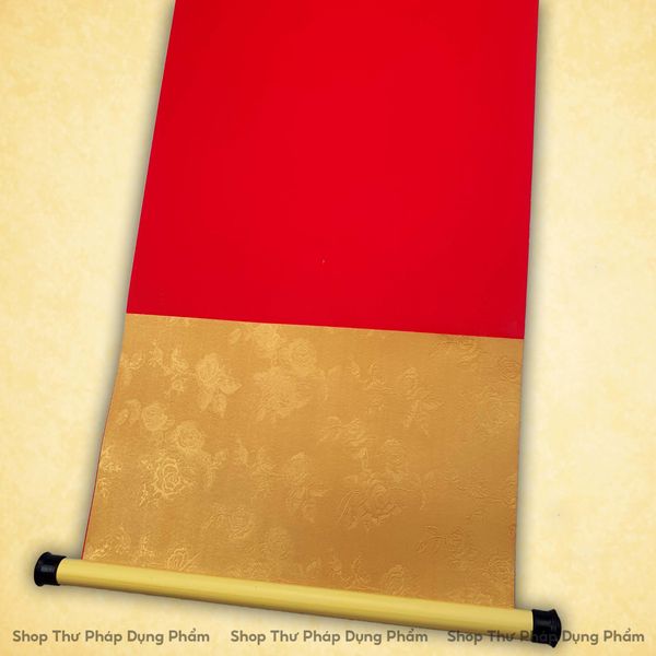 Liễn giấy câu đối đỏ viết thư pháp giấy nhung 26x109cm (1 cặp) – Thư ...