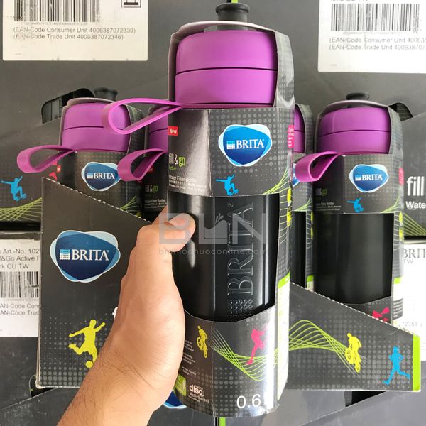 BRITA Active Purple 600ml (có sẵn 1 đĩa lọc) - Thương hiệu đến từ Đức ...