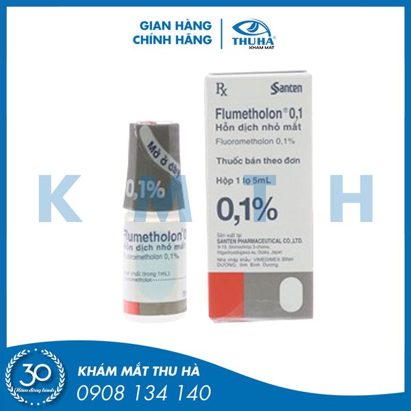 Thuốc nhỏ mắt FLUMETHOLON 0,02 Santen – Khám Mắt Thu Hà - 134 Bà Triệu ...