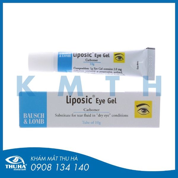 LIPOSIC EYE GEL TRA MẮT (TUÝP 10G) – Khám Mắt Thu Hà - 134 Bà Triệu, Hà ...