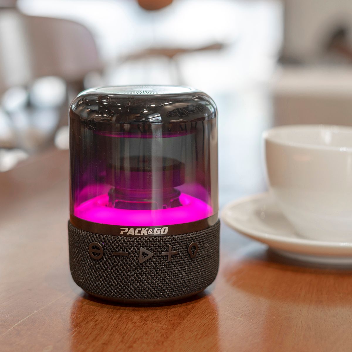 Loa Bluetooth PACK&GO LBS-02 Đèn LED 7 Màu, Âm Bass Mạnh, Giá Rẻ – Phụ ...