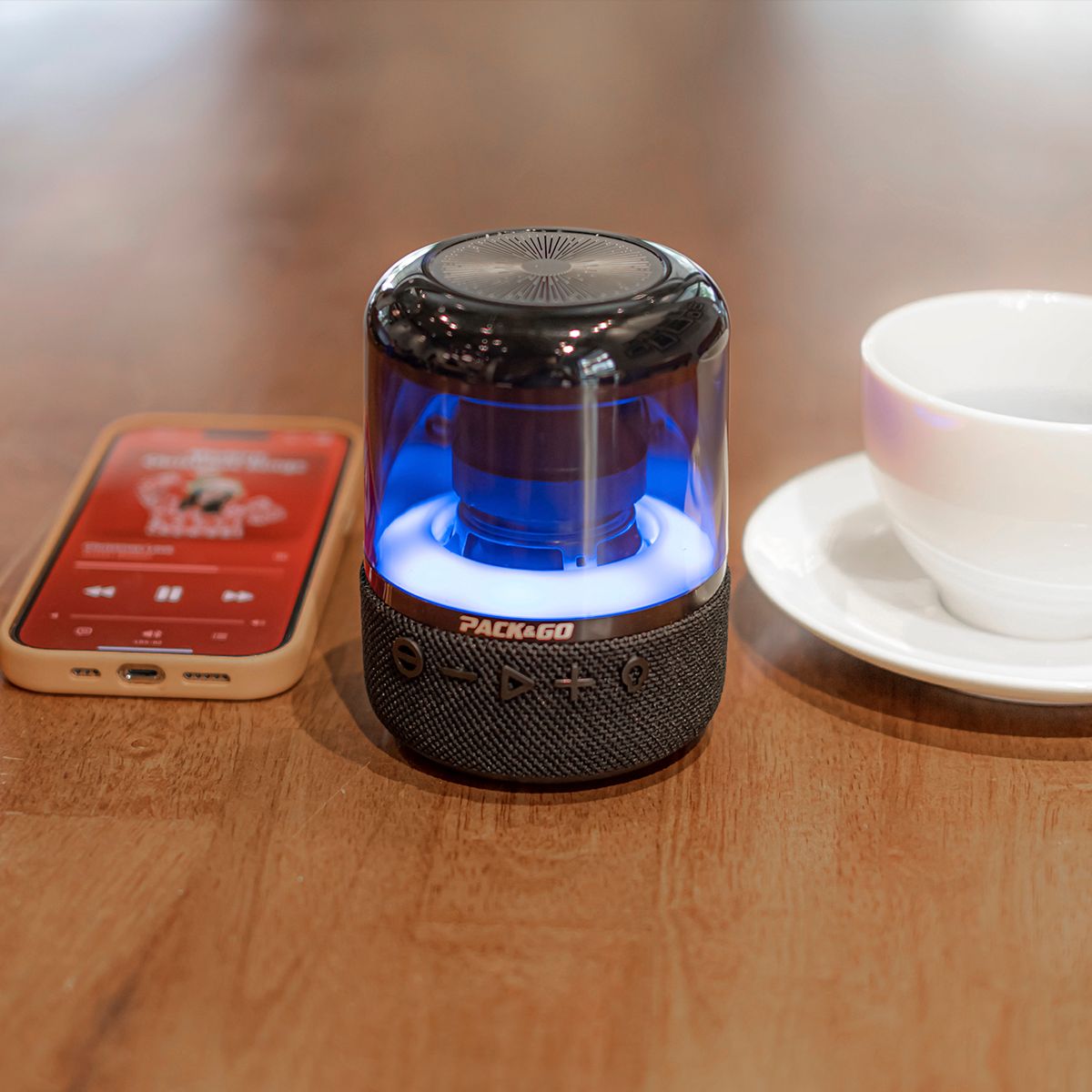 Loa Bluetooth PACK&GO LBS-02 Đèn LED 7 Màu, Âm Bass Mạnh, Giá Rẻ – Phụ ...