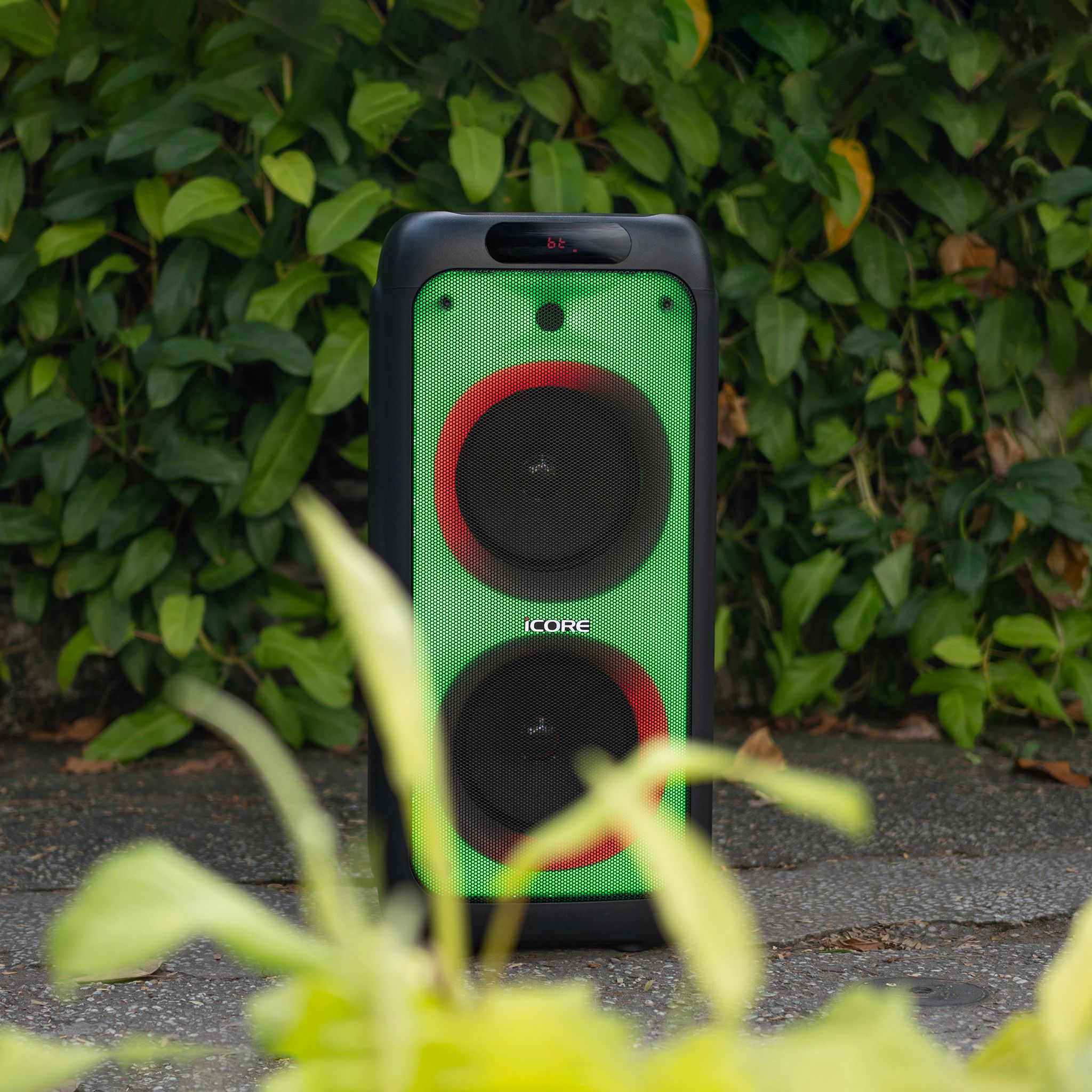 Loa Kéo Karaoke iCore i8 – Kết Nối 2 Loa, Thu Âm, Bluetooth 5.0 – Phụ ...