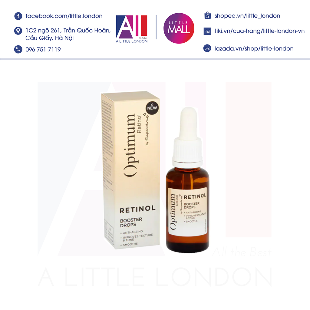 Kem dưỡng Optimun Retinol Booster Drops