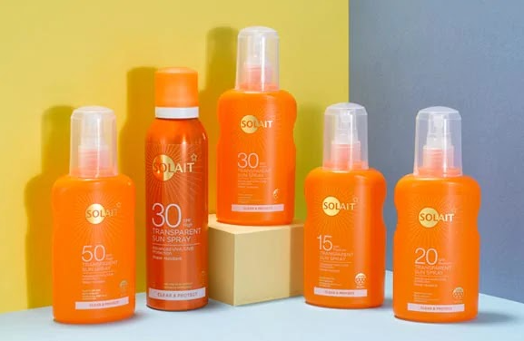 Kem chống nắng dạng xịt Solait Moisturising Sun Spray SPF 30 - 200ml