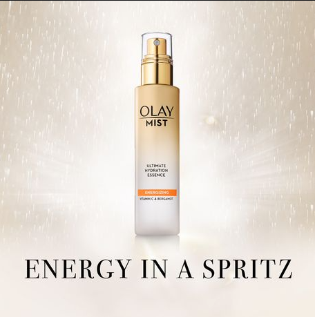 Xịt dưỡng Olay Mist Ultimate Hydration Essence Energizing 98 ml (Bill