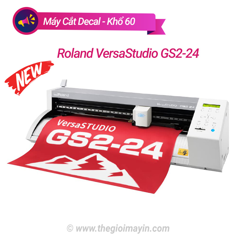 Máy cắt decal Roland VersaSTUDIO GS2-24 khổ 60cm – Công ty SBC (Sao Băng)