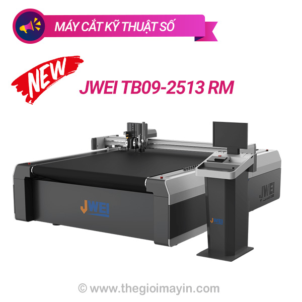Máy cắt kỹ thuật số JWEI TB09-2513 RM – Công ty SBC (Sao Băng)