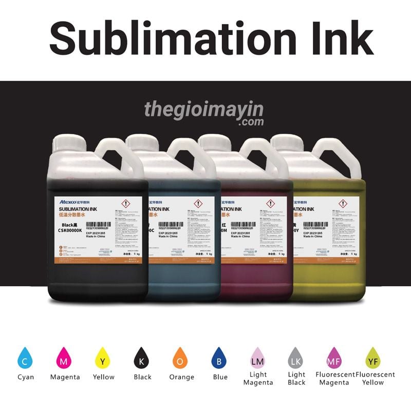 Sublimation Ink – Công ty SBC (Sao Băng)