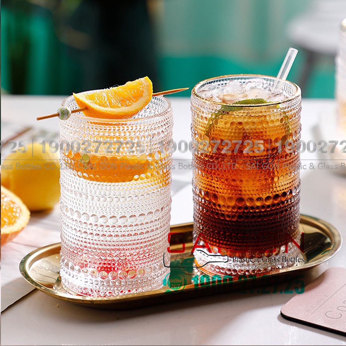 Ly Thủy Tinh INS Polka Dots Islande Tumber Glass 360ml | INS.311ZD – ly ...