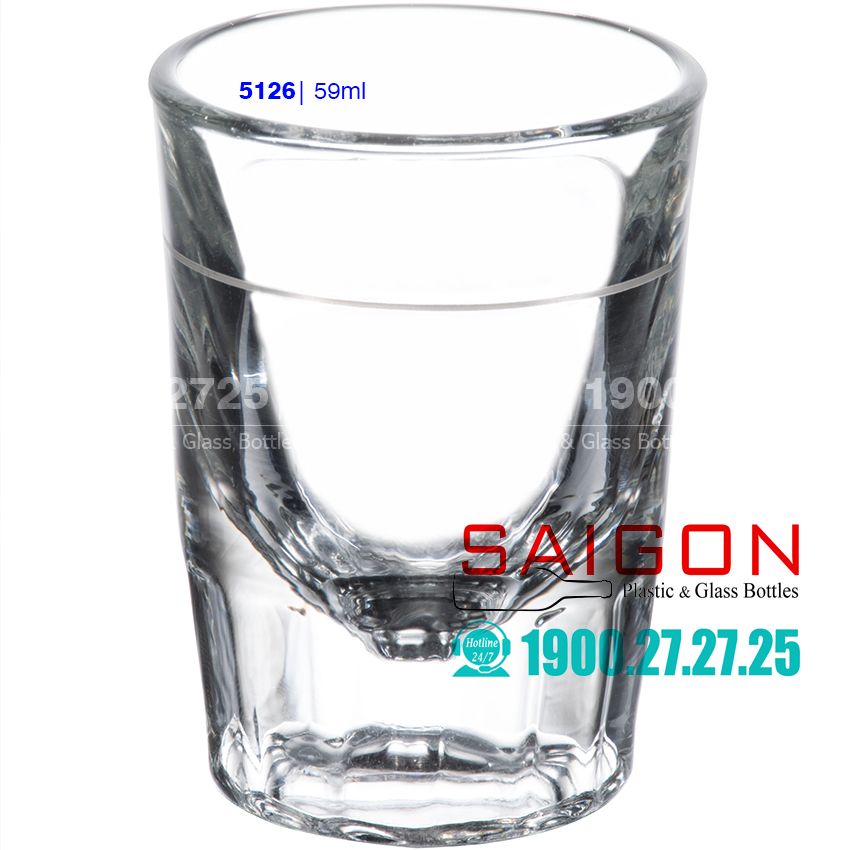 Ly Thủy Tinh Libbey Fluted Shot Glass 59ml | Libbey 5126 – ly Thủy Tinh Nhập Khẩu