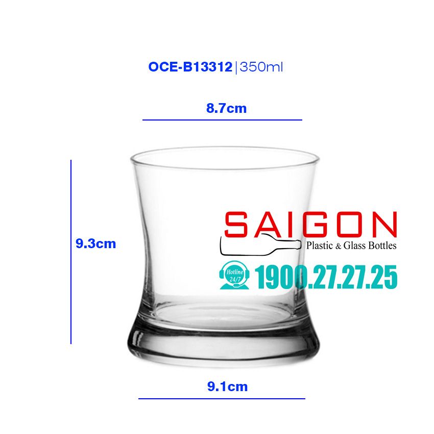 Ly Thủy Tinh Ocean Tango Rock 350ml | Ocean B13312 – ly Thủy Tinh Nhập Khẩu