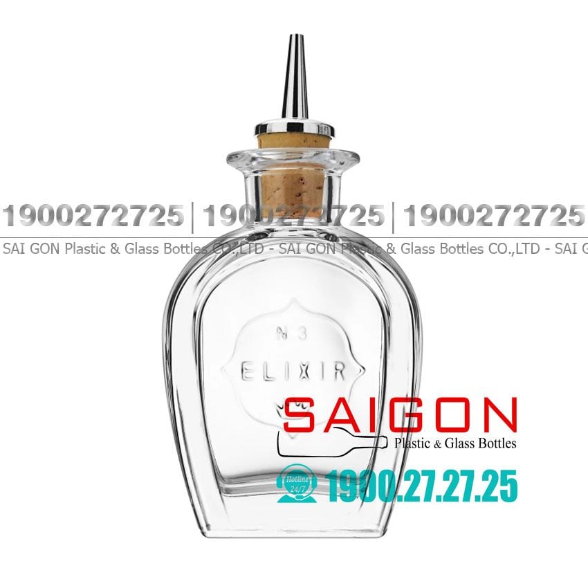 Chai Thủy Tinh Luigi Bormioli Dash Elixir 100ml | Luigi Bormioli – ly ...