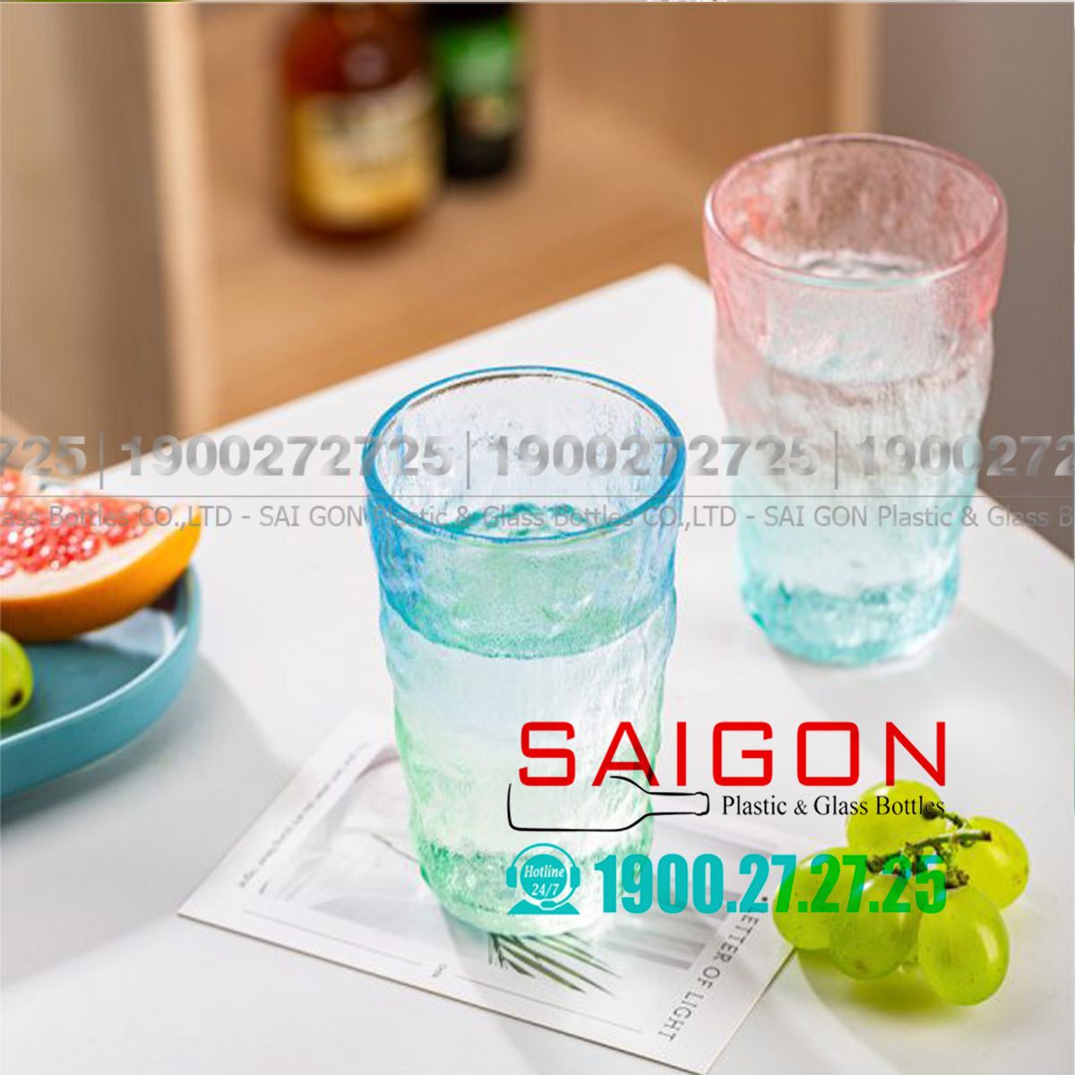 Ly Thủy Tinh Deli Soda Lime PinkTumber Glass 305ml | DELI KB047-2P ...