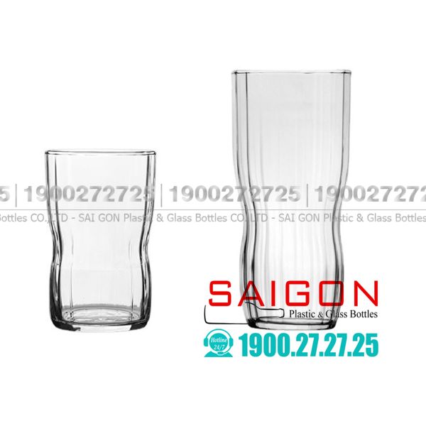 Ly thủy tinh Libbey Stacking Pannello Glass 473ml | LIBBEY 1060 – ly Thủy Tinh Nhập Khẩu