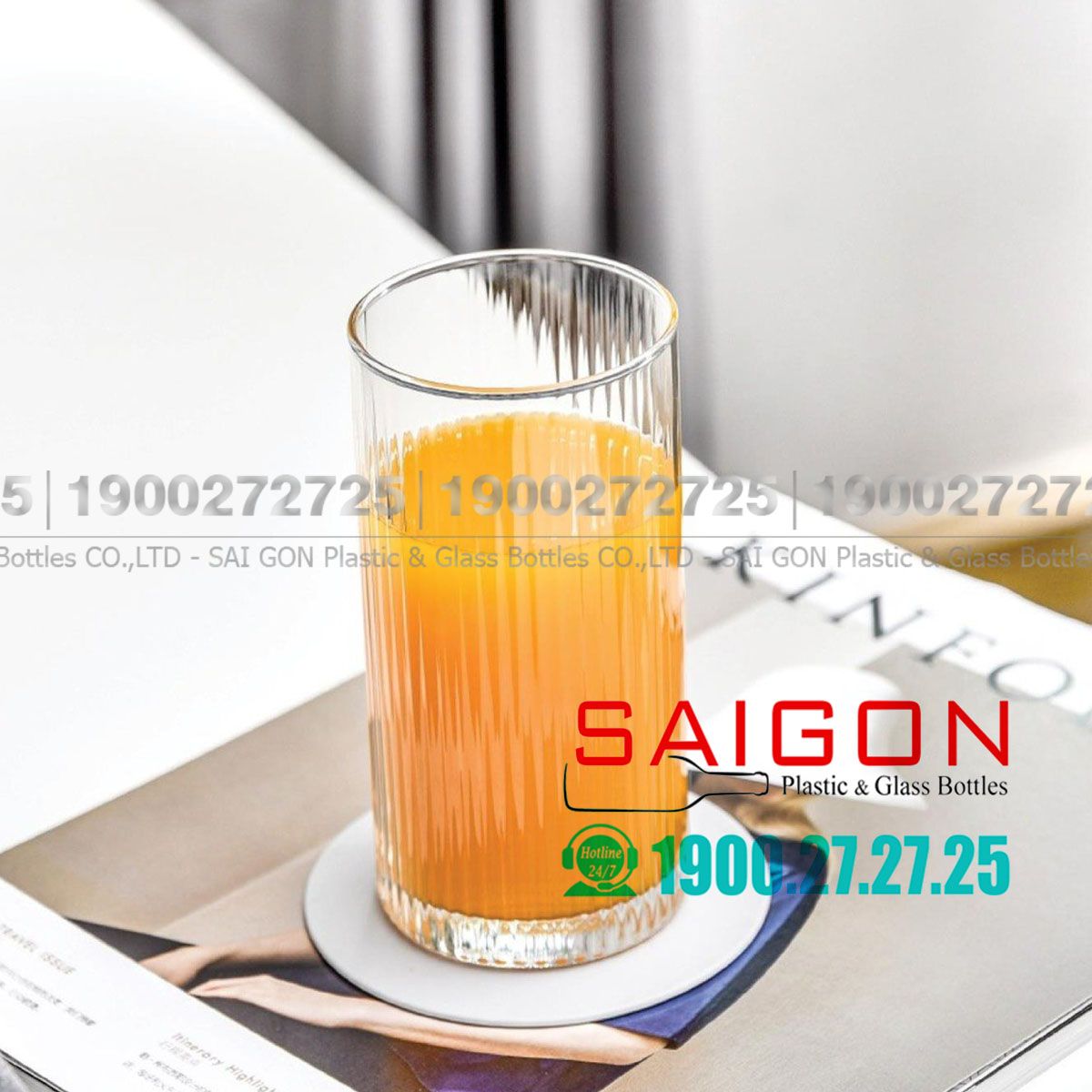 Ly Thủy tinh Ocean Pulse Long Drink Glass 370ml | Ocean B24613 – ly ...