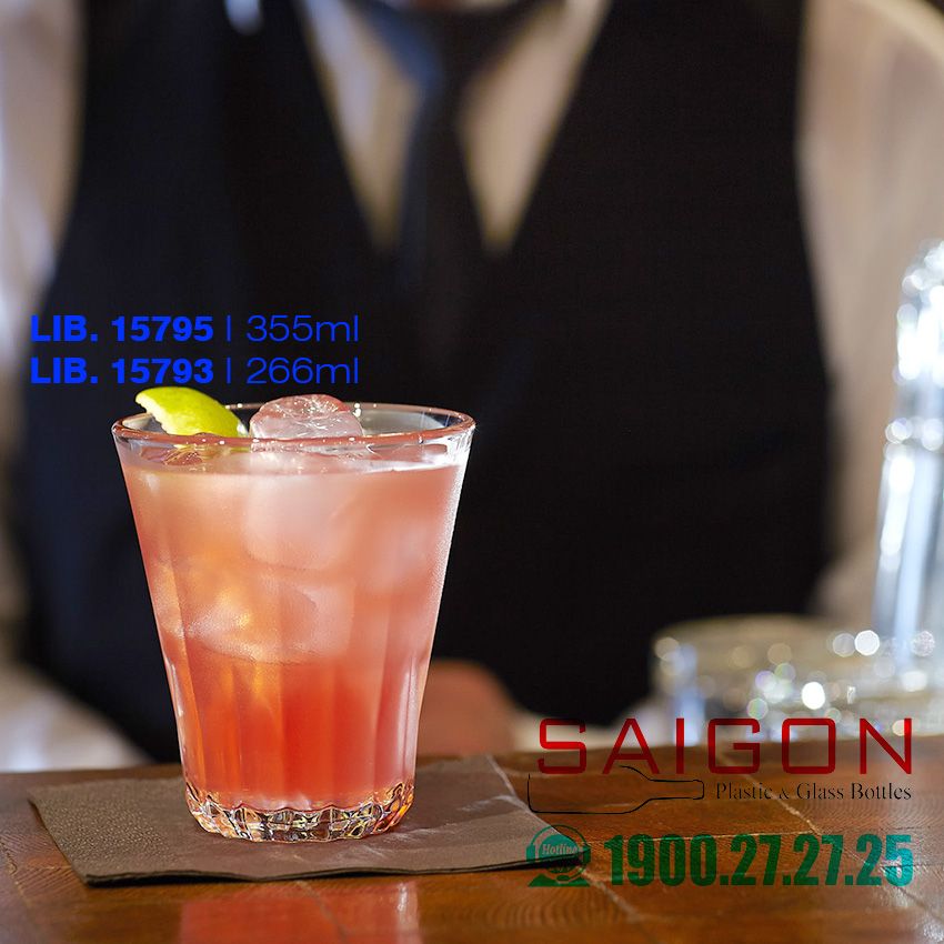 Ly Thủy Tinh Libbey Brooklyn Rock 266ml | LIBBEY 15793 – ly Thủy Tinh Nhập Khẩu