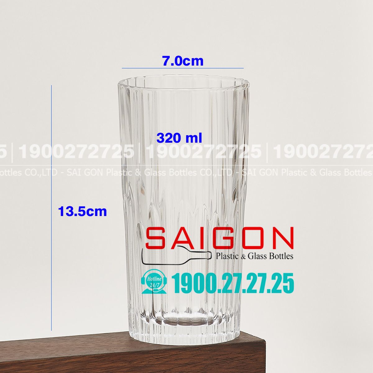 Ly Thủy Tinh Deli Manhattan Tumber Glass 320ml | DELI TY4337-2 – ly Thủy Tinh Nhập Khẩu