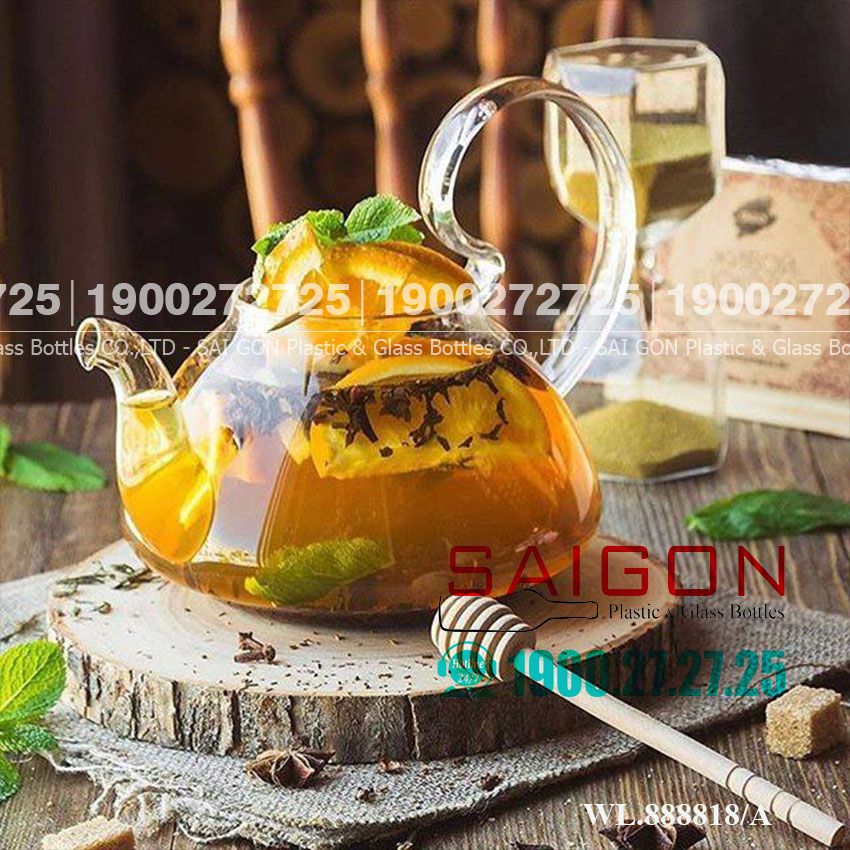 Bình Trà Thủy Tinh Wilmax Thermo Tea Pot 1200ml | WL-888818/A – ly Thủy ...