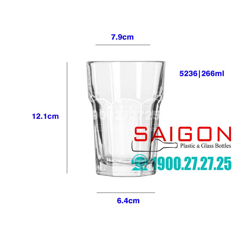 Ly Thủy Tinh Cường Lực Libbey Gibraltar Hi Ball DuraTuff 266ml – ly ...