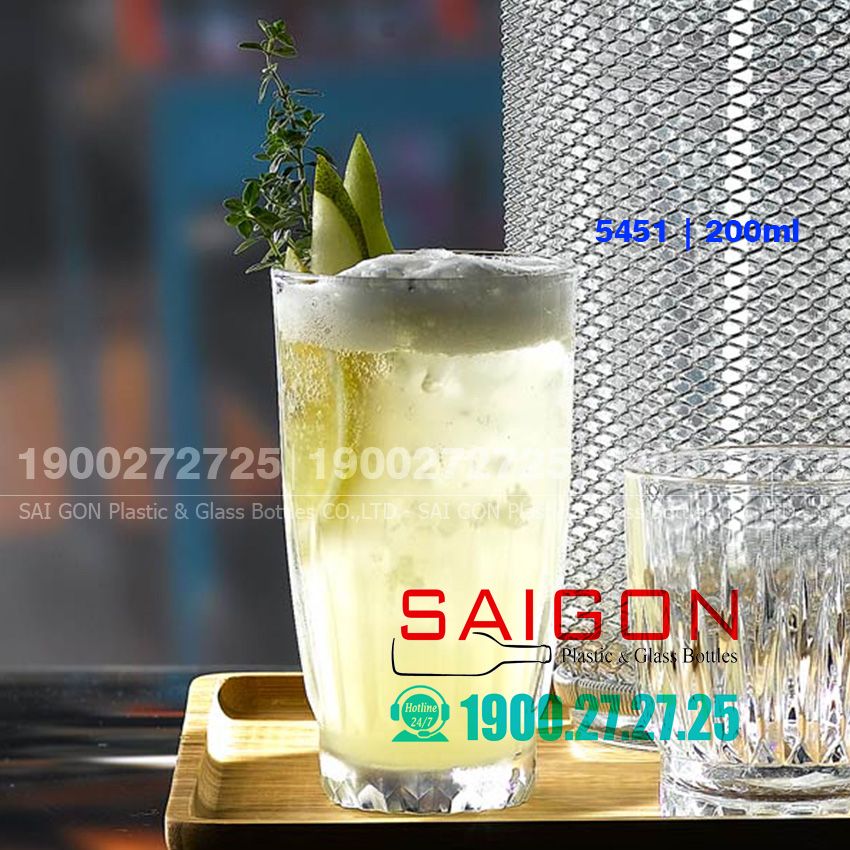Ly thủy tinh Cao Cấp Libbey Winchester DuraTuff Hi Ball 200ml – ly Thủy Tinh Nhập Khẩu