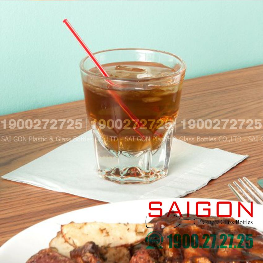 Ly Thủy Tinh Cường Lực Libbey Gibraltar Rocks DuraTuff 133ml – ly Thủy Tinh Nhập Khẩu