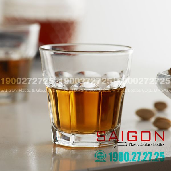 Ly Thủy Tinh Cường Lực Libbey Gibraltar Rocks DuraTuff 207ml – ly Thủy Tinh Nhập Khẩu