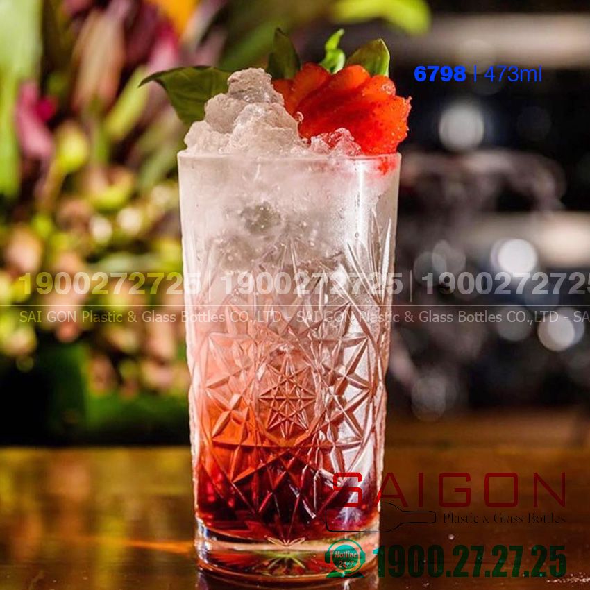 Ly Cao Cấp Libbey HOBSTAR High Ball 473ml – ly Thủy Tinh Nhập Khẩu