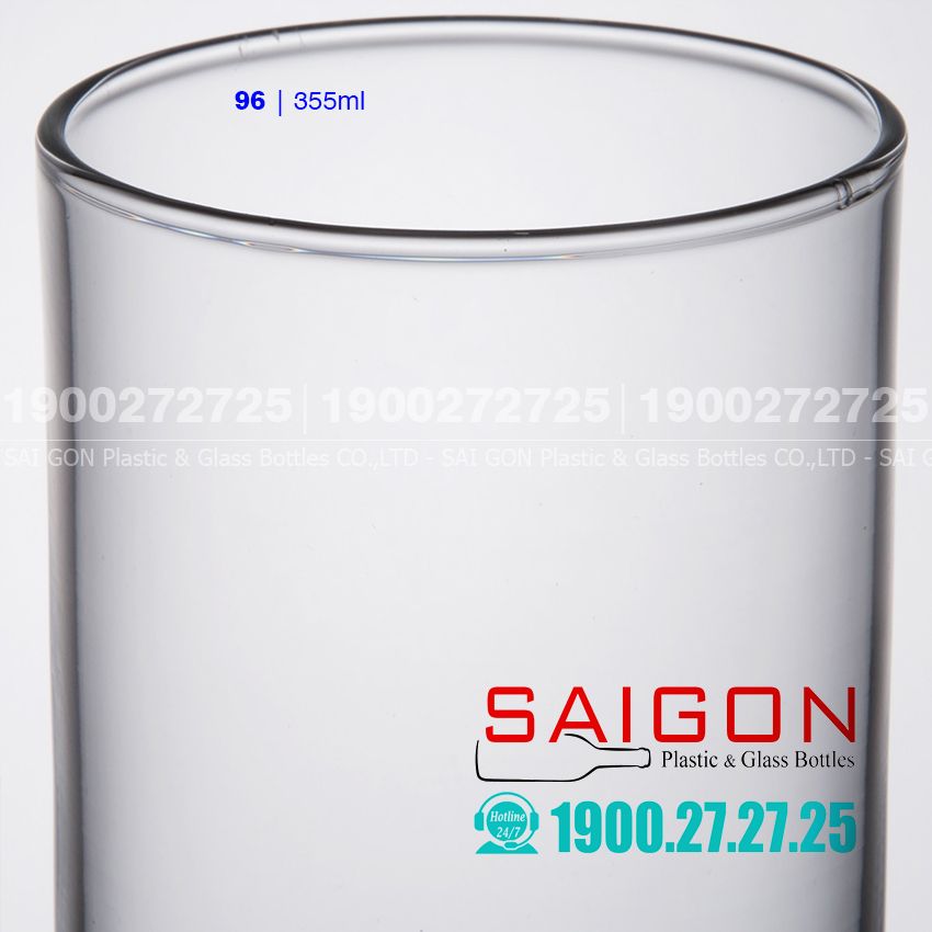 Ly thủy tinh Libbey Straight Sided Zombie 355ml | LIBBEY 96 – ly Thủy Tinh Nhập Khẩu