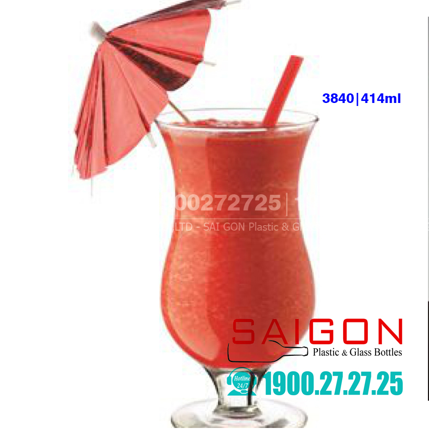 Ly Thủy Tinh Libbey Hurricane Beverage 414ml | LIBBEY 3840 – ly Thủy ...
