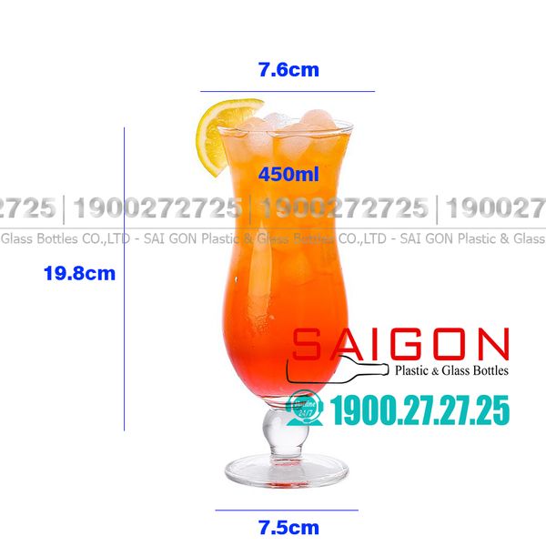 Ly thủy tinh Deli Poco Hurricane Glass 450ml | Deli EJ7648 , Thủy Tinh ...