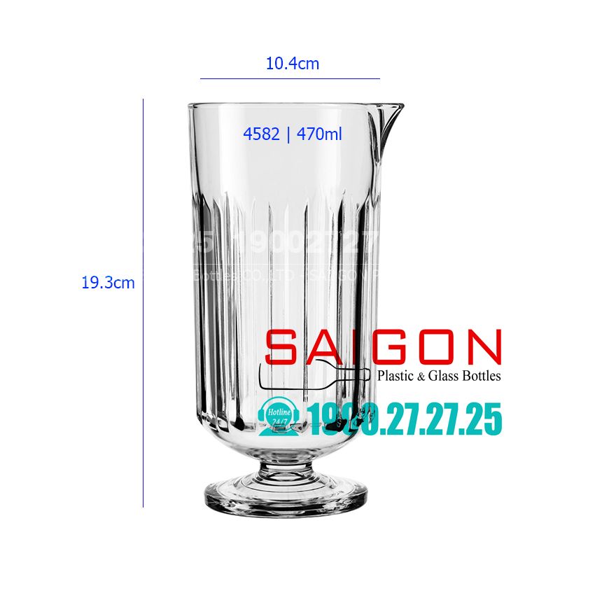 Ly Thủy Tinh Libbey Flashback Mixing Glass 750ml | Libbey 824582 – ly Thủy Tinh Nhập Khẩu