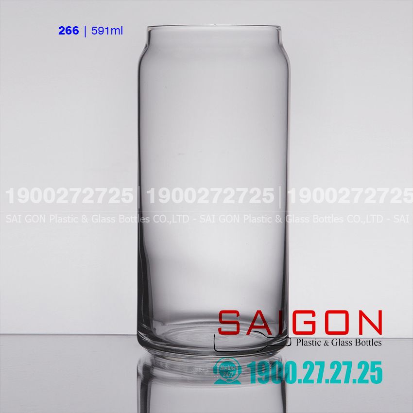 Ly Thủy Tinh Libbey Glass Can 591ml | LIBBEY 266 , Nhập Khẩu E.U – ly Thủy Tinh Nhập Khẩu