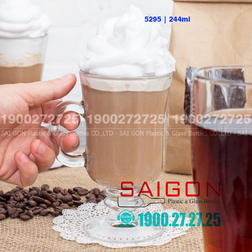 Ly Thủy Tinh Libbey Irish Cofee 244ml | Libbey 5295 , Nhập Khẩu E.U ...