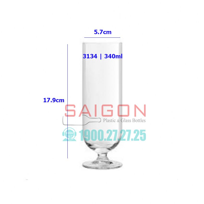 Ly thủy tinh Libbey Levitas Hi Ball 340ml | Libbey 753134 – ly Thủy Tinh Nhập Khẩu