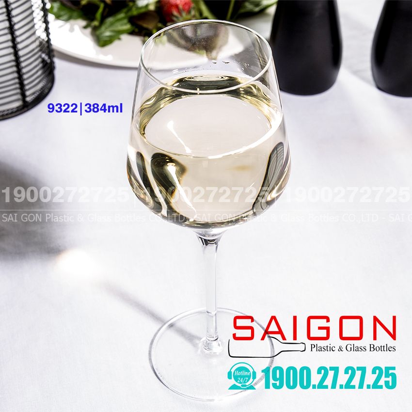 Ly Thủy Tinh Libbey Prism 13 oz Wine 384ml | Libbey 9322 – ly Thủy Tinh Nhập Khẩu