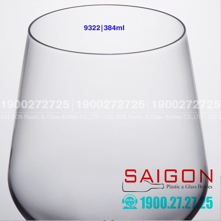 Ly Thủy Tinh Libbey Prism 13 oz Wine 384ml | Libbey 9322 – ly Thủy Tinh Nhập Khẩu