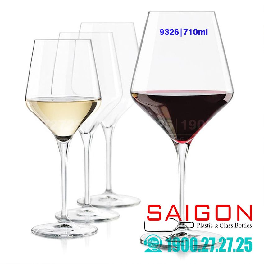 Ly Thủy Tinh Libbey Prism 24 Oz Wine 710ml | Libbey 9326 – ly Thủy Tinh Nhập Khẩu