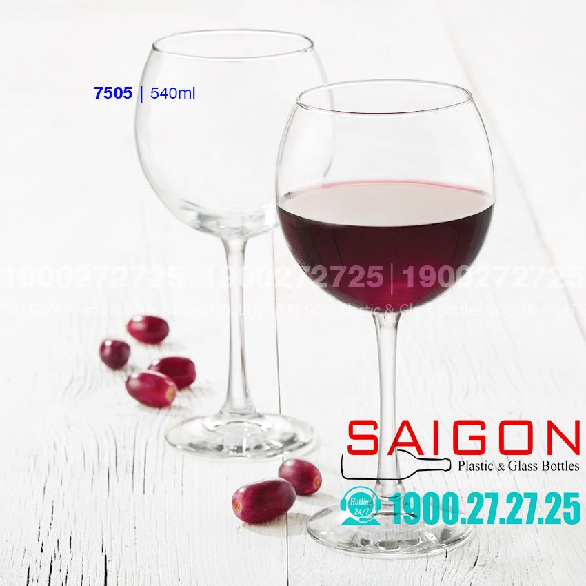 Ly Thủy Tinh Libbey Vina Balloon 540ml | Libbey 7505 , Nhập Khẩu E.U – ly Thủy Tinh Nhập Khẩu